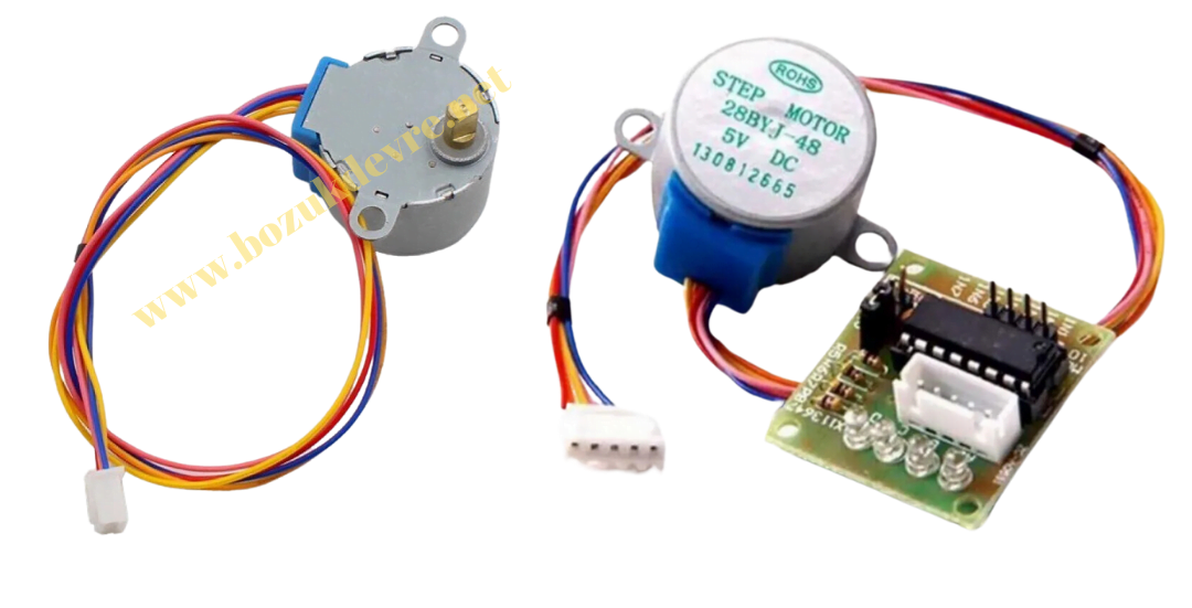 Step Motor Nedir, Çalışma Prensipleri - Bozuk Devre